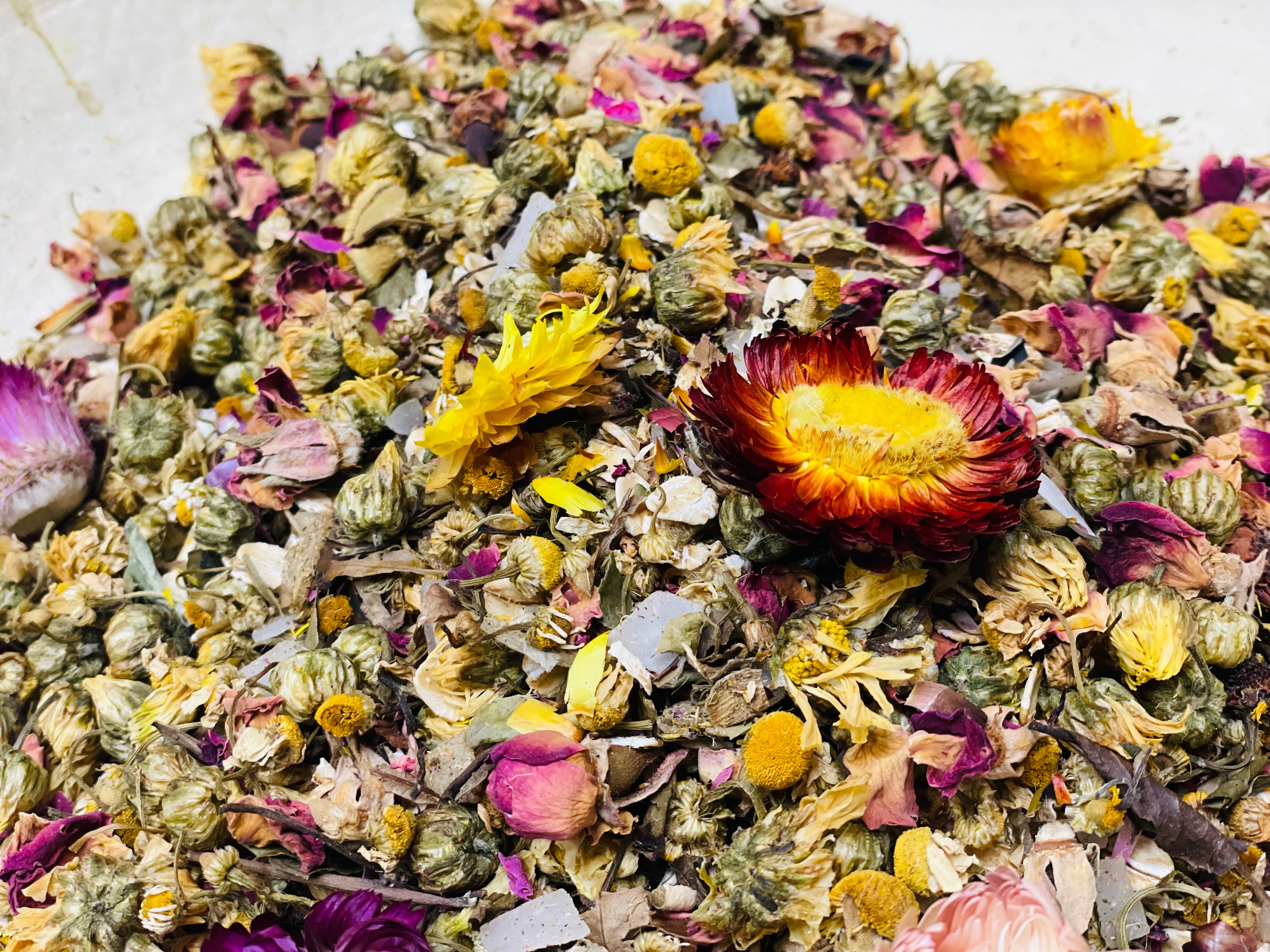 Soothing Florals Bath Tea – The Tea Spout by Aquene Amora